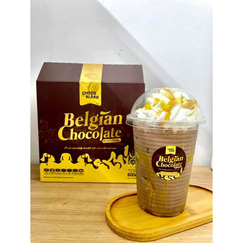Belgian Chocolate Drink Choco Albab Sachet | Shopee Malaysia