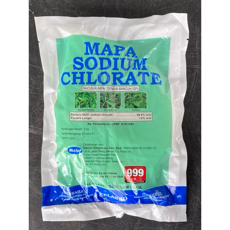 MAPA SODIUM CHLORATE | Shopee Malaysia