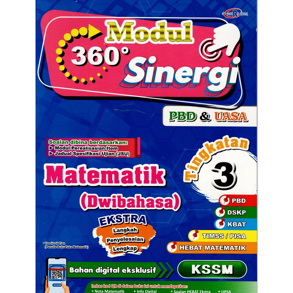 BUKU LATIHAN : MODUL 360 SINERGI PBD & UASA MATEMATIK ( DWIBAHASA ...