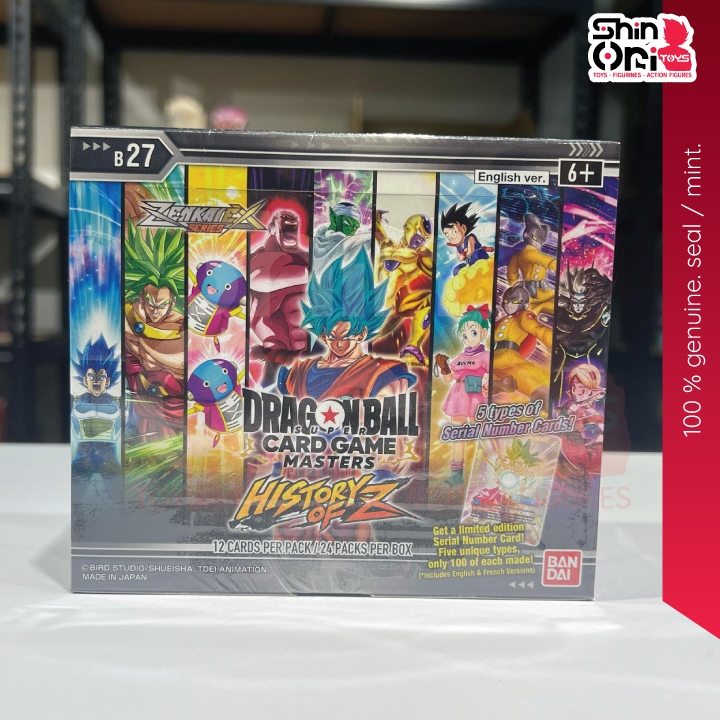 [READY STOCK] DRAGON BALL SUPER CARD GAME MASTERS Booster Pack ZENKAI Series EX Set 10 [B27 ...