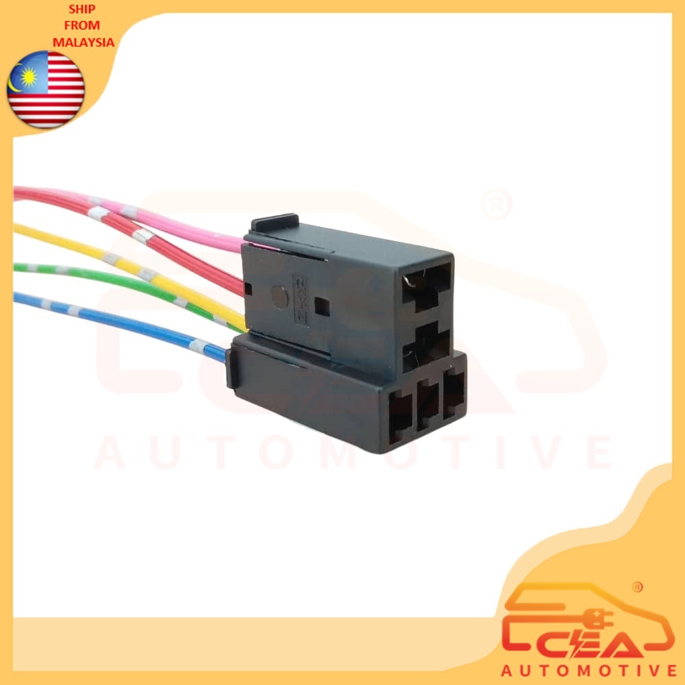 5PIN PROTON WIRA WAJA AIRCOND RELAY HEADLAMP RELAY SOCKET CONNECTOR 1 ...