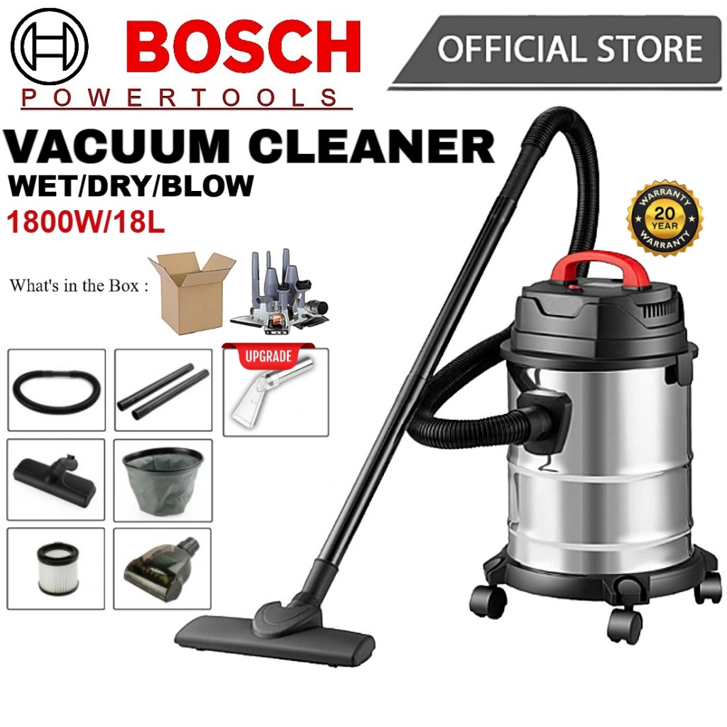 BOSCH Vacuum Cleaner Heavy Duty Vacuum Cleaner Wet And Dry Vacum Rumah ...