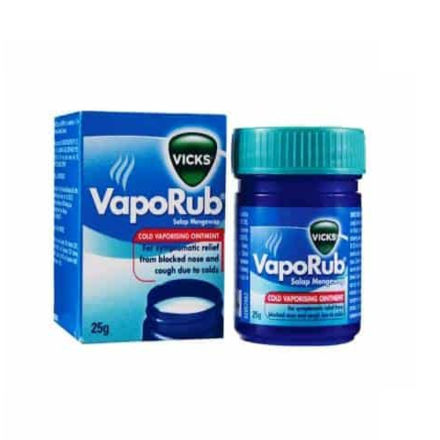 VICKS VAPORUB ORIGINAL 25G | Shopee Malaysia
