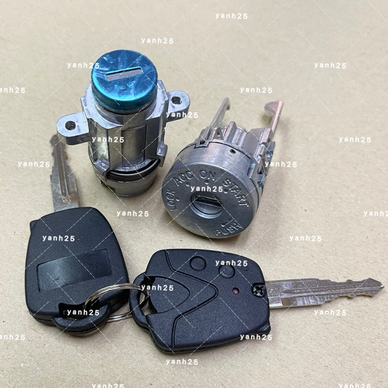 Proton Gen2 Steering strg key lock set Kunci pintu set | Shopee Malaysia