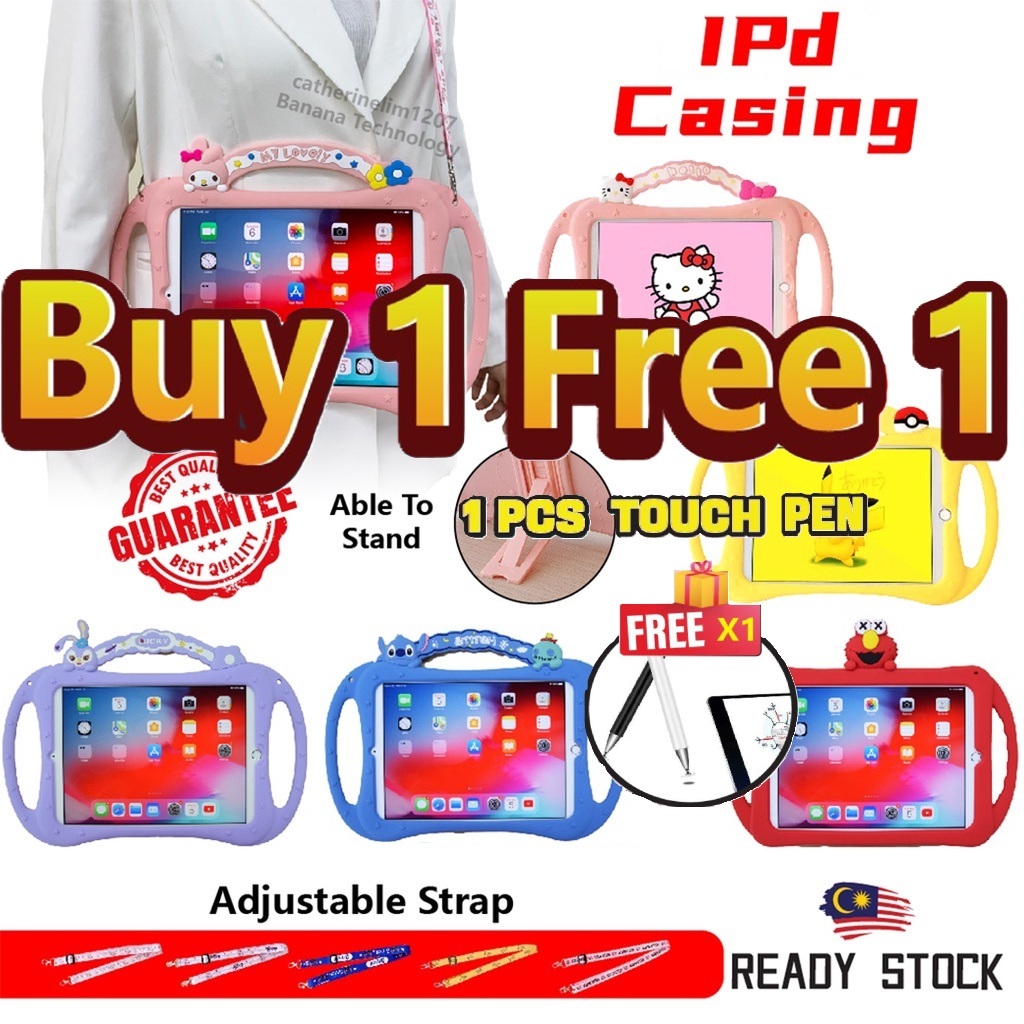 iPd Casing iPd Case Kids with Straps iPd Mini 1 2 3/4/5, iPd2/3/4, iPd ...