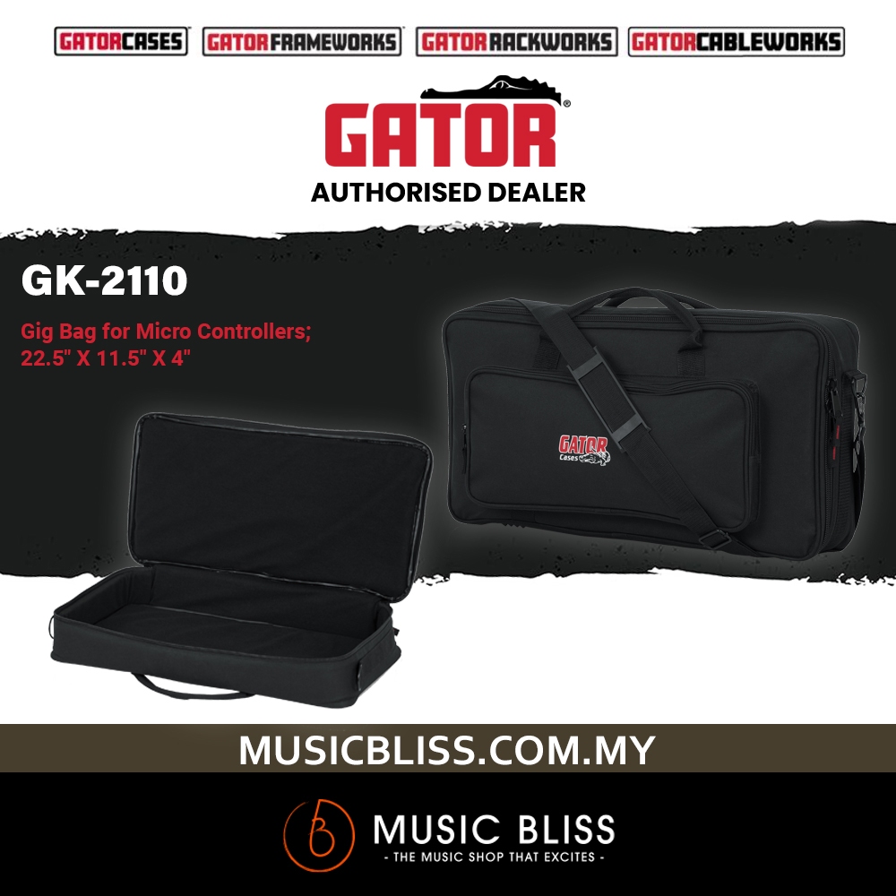 Gator GK-2110 Padded Micro Keyboard Bag (GK2110) | Shopee Malaysia