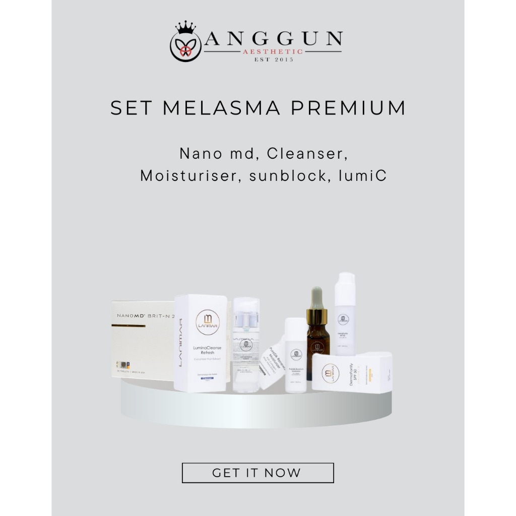 Melasma Premium Set (Nano MD, LumiC 20%, Lanimar Set) | Shopee Malaysia