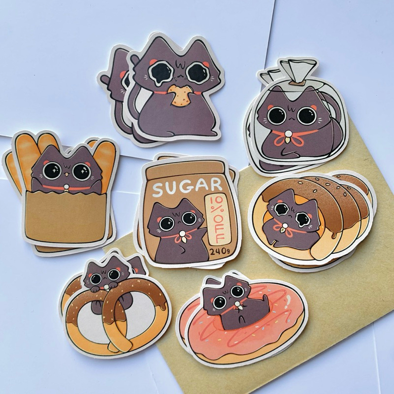 Scaramouche Sticker Set Genshin Impact fan made merchandise | Shopee ...