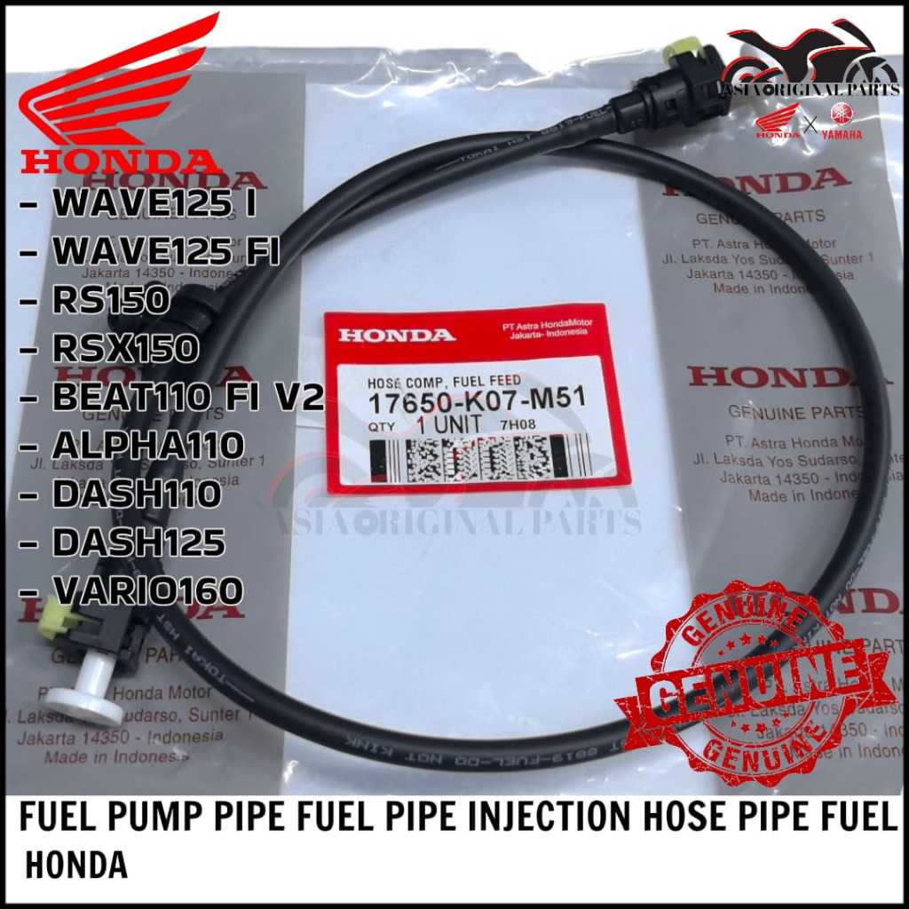 ORIGINAL INDONESIA HONDA WAVE125I RS150 RSX150 BEAT FI V2 ALPHA DASH ...