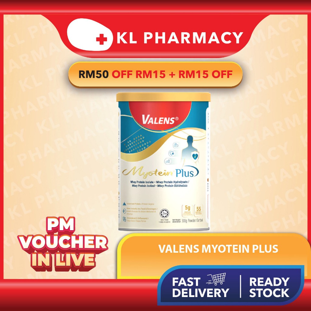 VALENS MYOTEIN PLUS POWDER 300G | Shopee Malaysia