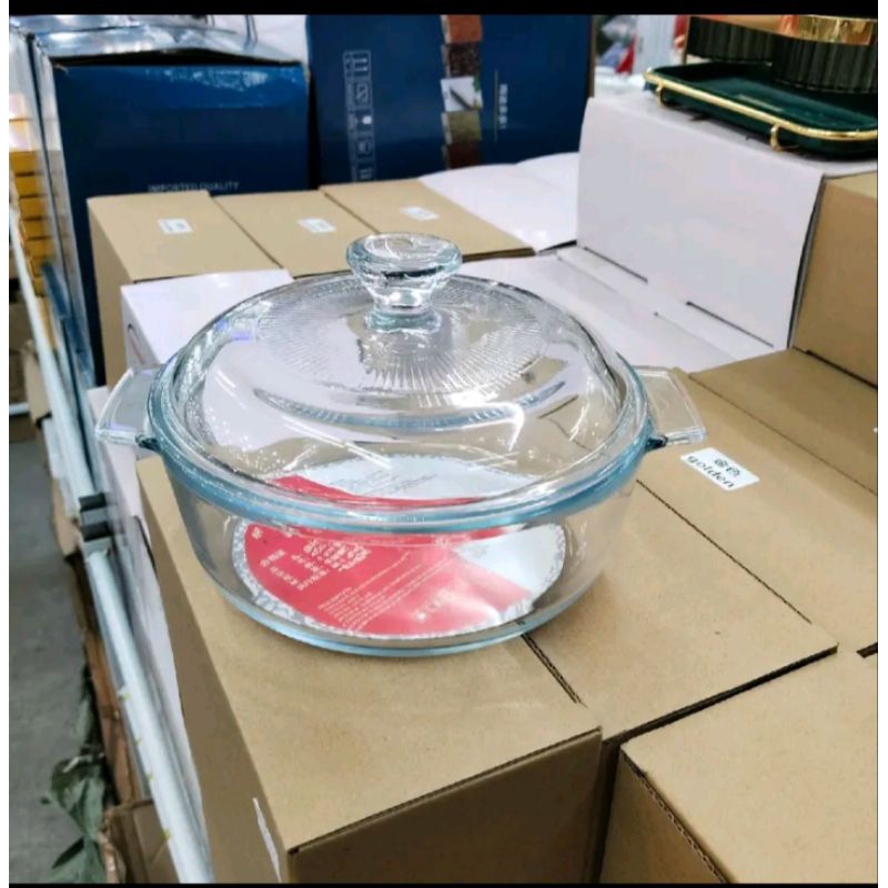 Microwave safe casserole kaca | Shopee Malaysia