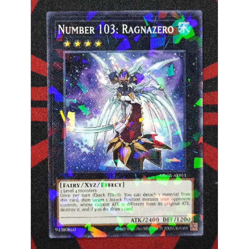 YUGIOH KONAMI DBCB-AE011 DBCB-JP011 Number 103: Ragnazero (C/NPR) | Shopee Malaysia