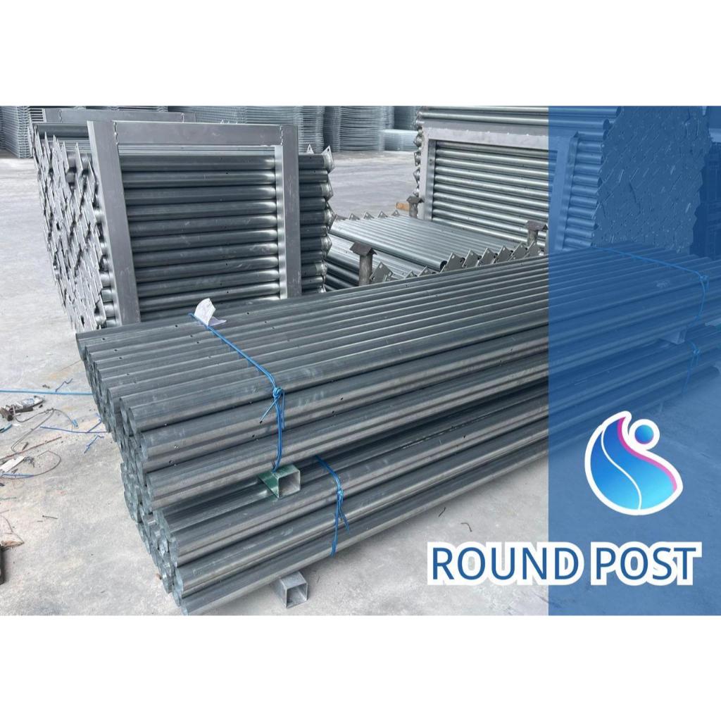 TIANG BULAT 2INCH UNTUK FENCING(ROUND POST FOR FENCING) | Shopee Malaysia
