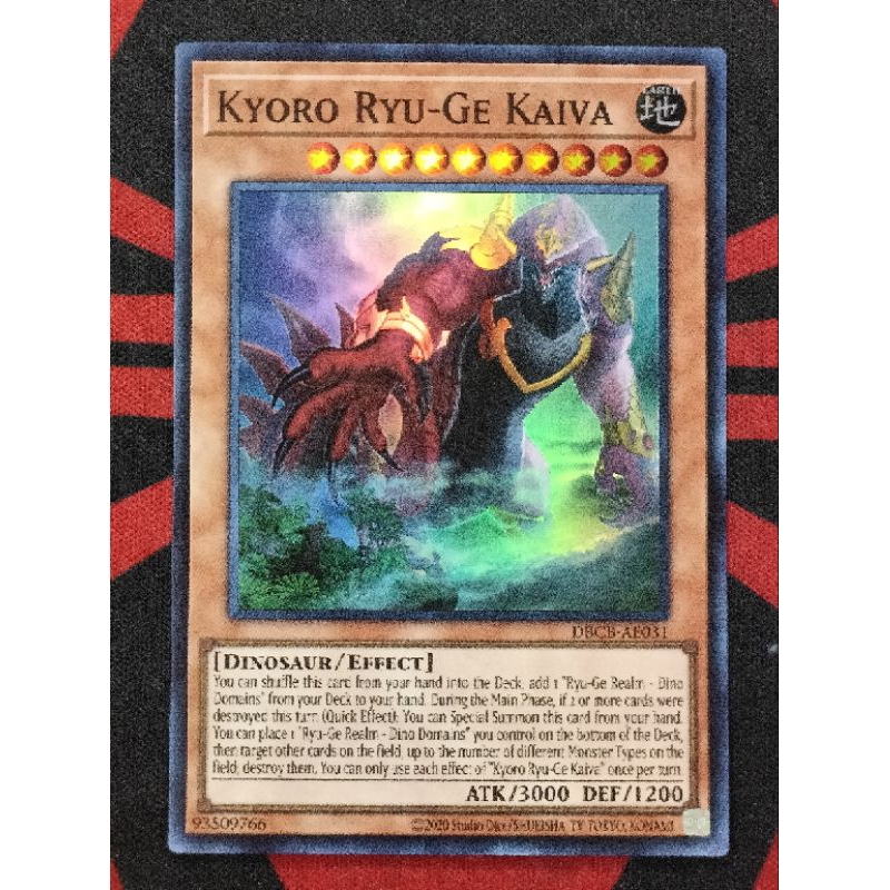 YUGIOH KONAMI DBCB-AE031 DBCB-JP031 Kuaiba, Rugged Apodrakosis of Dinocrag (SR) | Shopee Malaysia