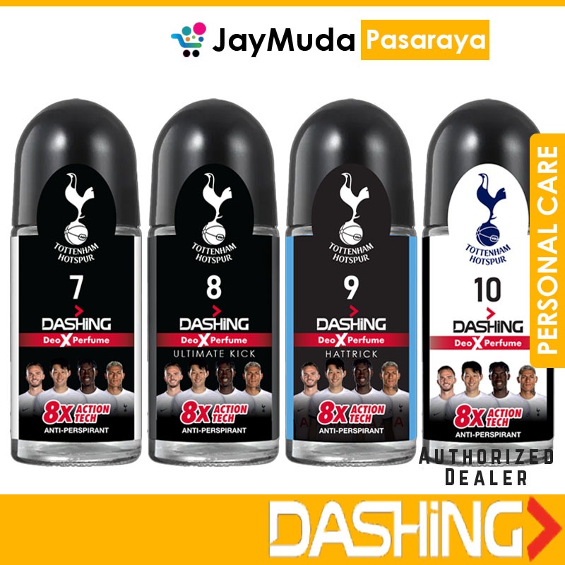 Dashing Tottenham Deodorant Perfume Roll on 50ml Anti-Perspirant ...