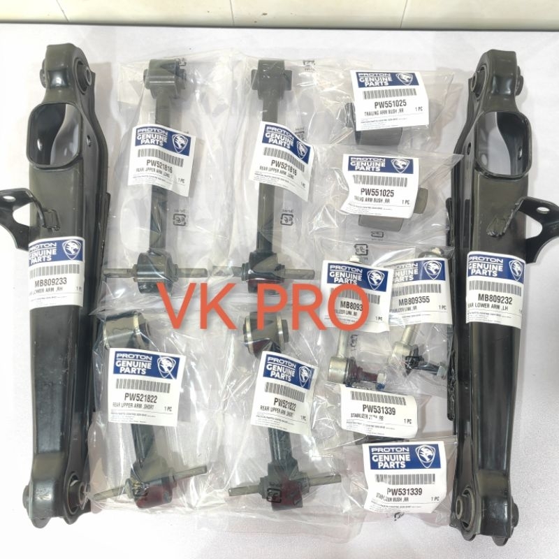 (12ITEM) PROTON WIRA WAJA GEN2 PERSONA REAR LOWER ARM/UPPER ARM ...