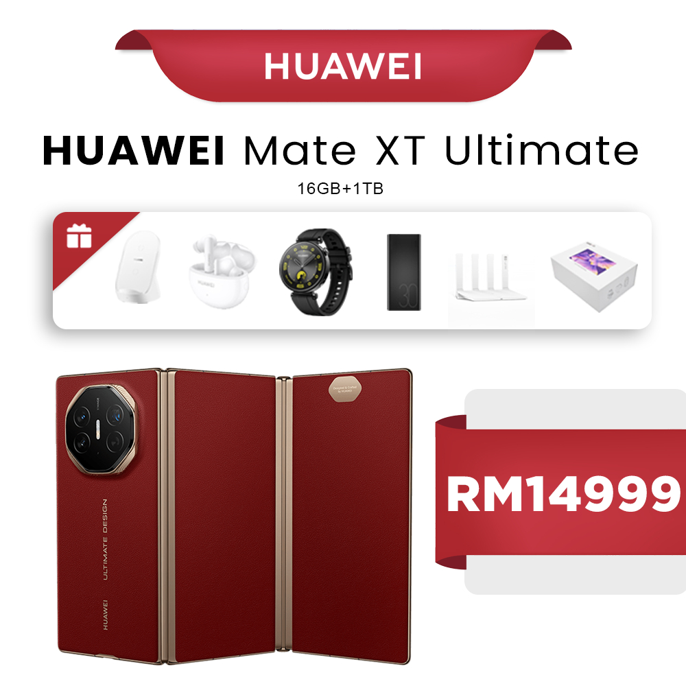 HUAWEI Mate XT ULTIMATE DESIGN 16GB+1TB | Shopee Malaysia
