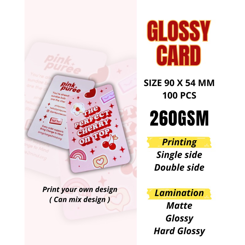 (Print Only Not Design) Bisnes card | Name card | Tagging card ...