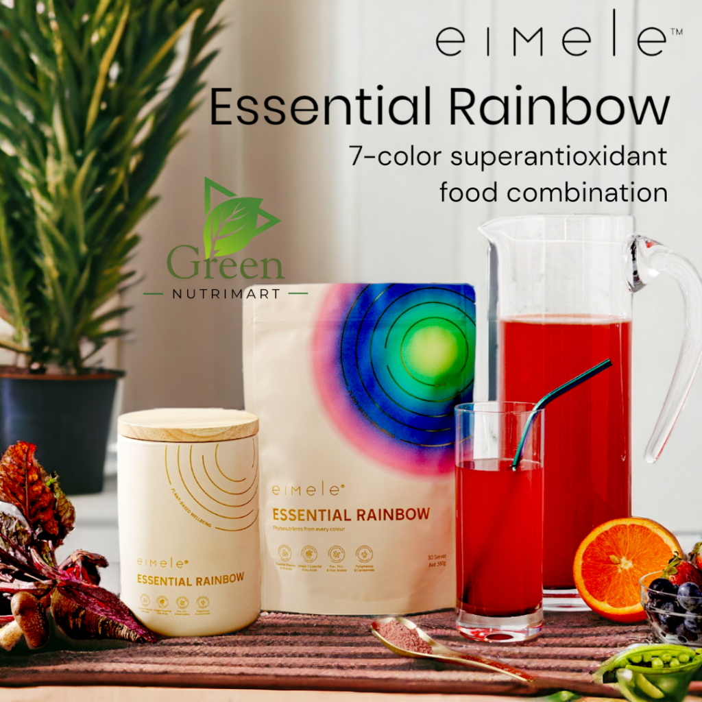 【Buy 1 Free 1】 （exp: 10/2025）Eimele Essential Rainbow 360g 亦餐彩虹粉 ...
