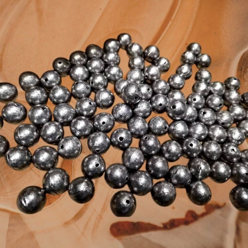 PEMBERAT / BATU HIDUP TIMAH (BULAT RS) | Shopee Malaysia