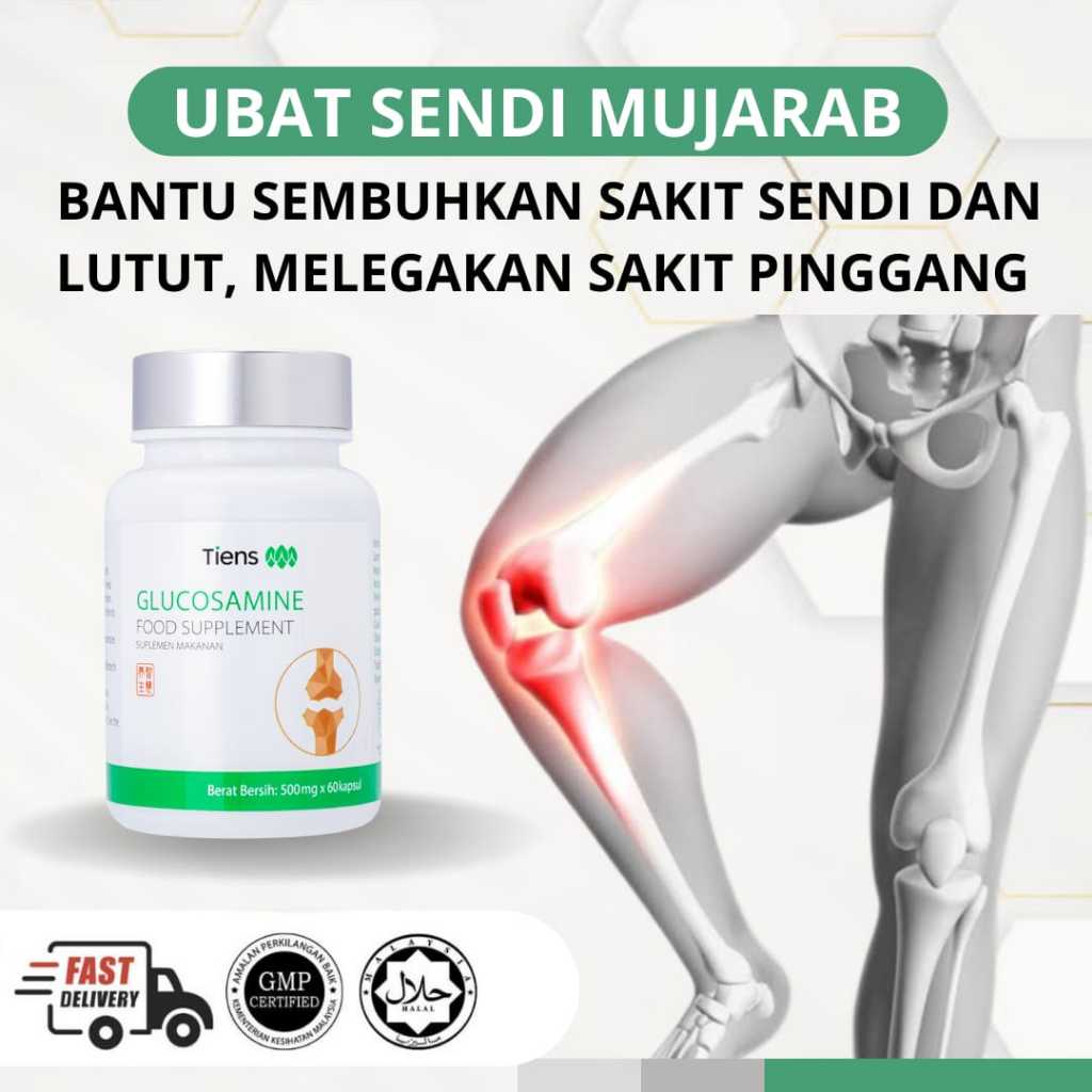GLUCOSAMINE ORIGINAL UBAT SAKIT SENDI DAN LUTUT, SAKIT BUAH PINGGANG ...