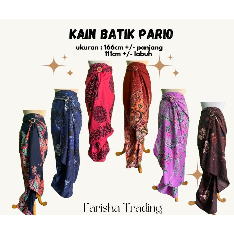 Kain Batik Pario / Free Buckle / Ready stok | Shopee Malaysia