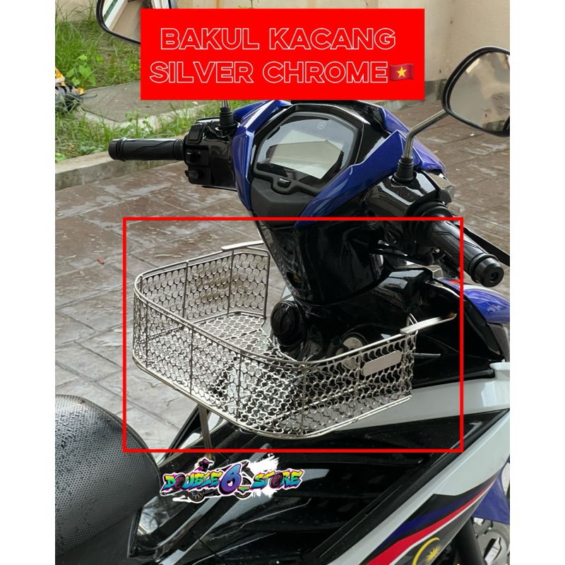 BAKUL KACANG CUTTING STAINLESS STEEL YAMAHA LC135 V1 - V8 Y15ZR Y16ZR ...