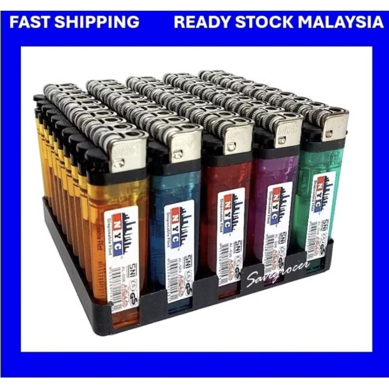 NYC Lighter 1 CARTON (Bulk Purchase) | Shopee Malaysia
