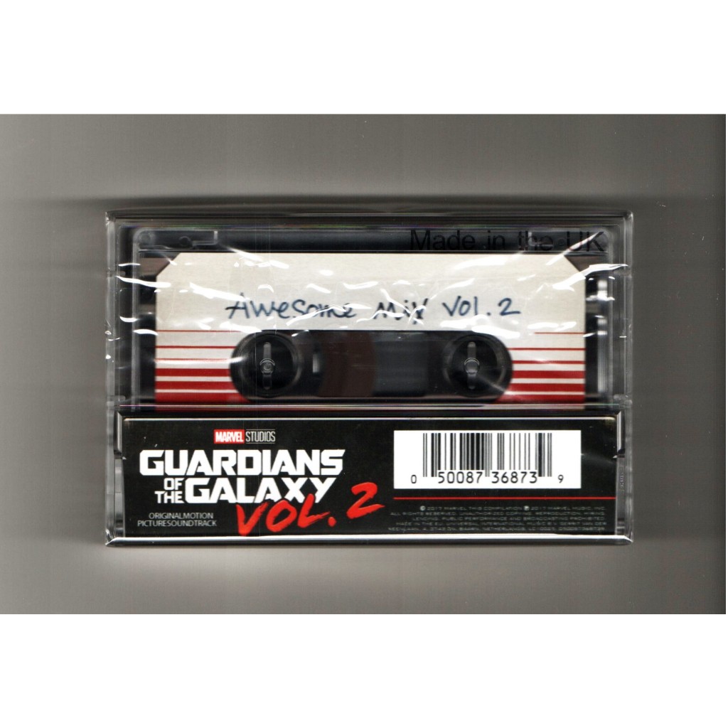Various - Guardians Of The Galaxy Vol. 2 Awesome ( Cassette / Kaset Tape ) | Shopee Malaysia