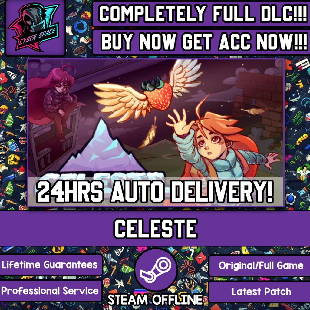 Celeste [Auto Delivery] [Steam Offline] [Full DLC] Cyber Space PC Game | Shopee Malaysia