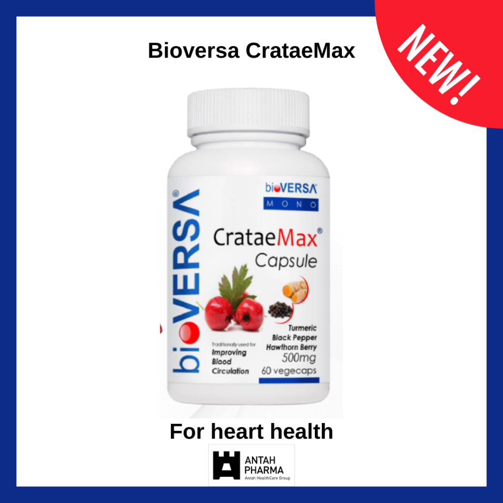 bioVERSA CrataeMax - Hawthorn Essence for Arrhythmia (Irregular ...