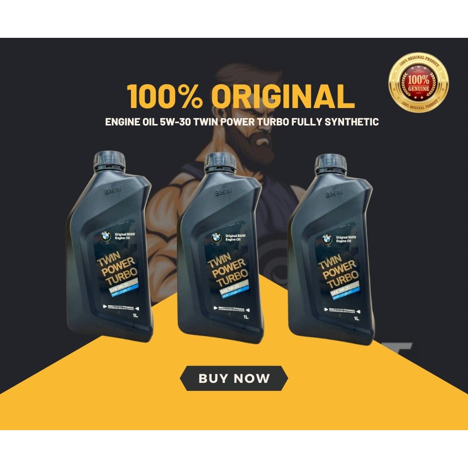 BMW MINI ORIGINAL ENGINE OIL 5W30 TWIN POWER TURBO Fully Synthetic – 1 ...