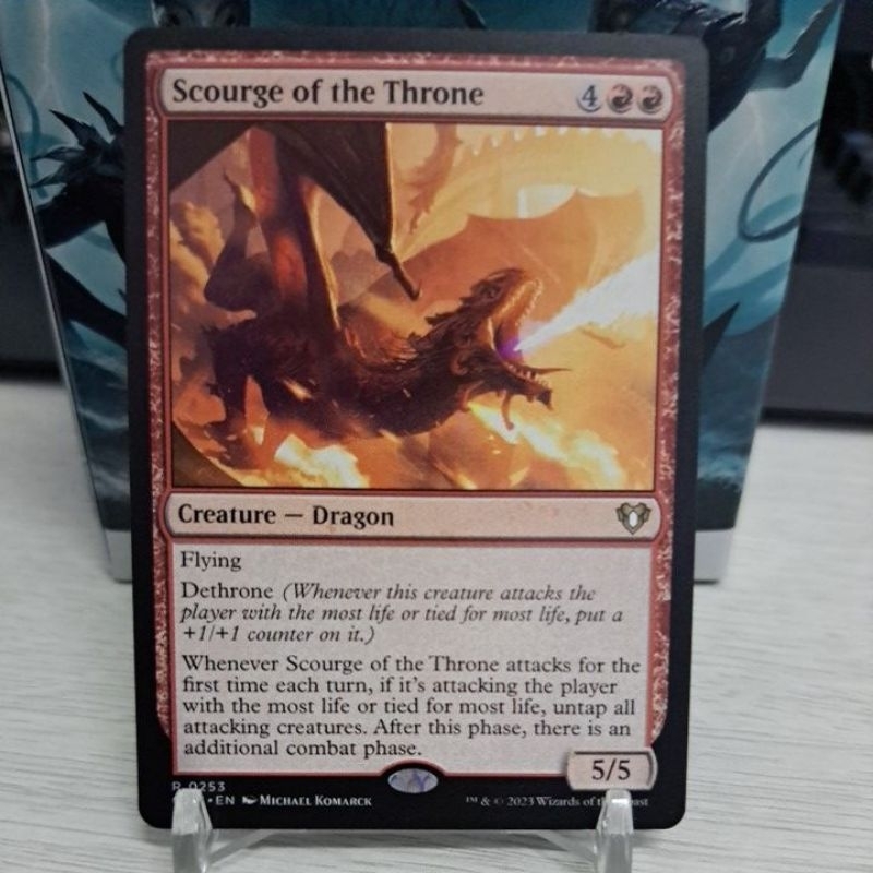 MTG Scourge of the Throne (CMM)(Rare) | Shopee Malaysia