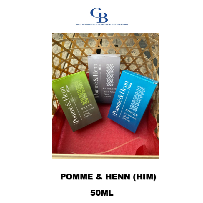 POMME & HENN PERFUME EDP 50ML (BRAVE,FEARLESS,POWER) | Shopee Malaysia