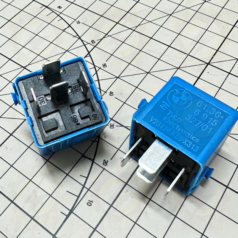 ORIGINAL & NEW 61366915327 BMW STARTER INJECTOR MULTIFUNCTION 4PIN BLUE ...