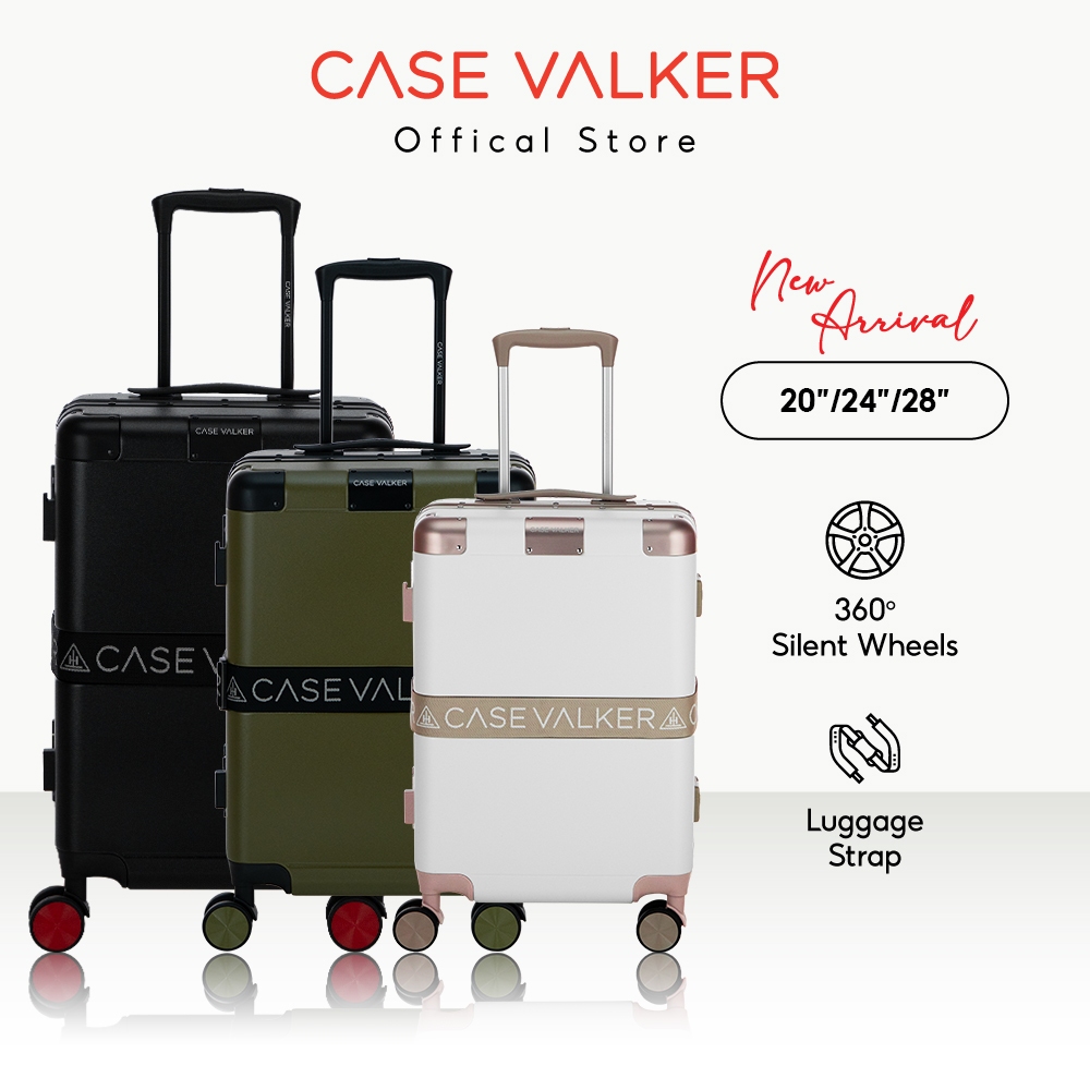Case Valker NOAH PC Aluminum Frame Hard Case Luggage Bag Suitcase (20 ...