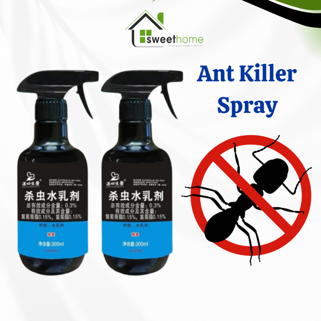 Ant Killing Spray 300ml Cockroach Spray Ant Repellant Ant Killing Bait ...