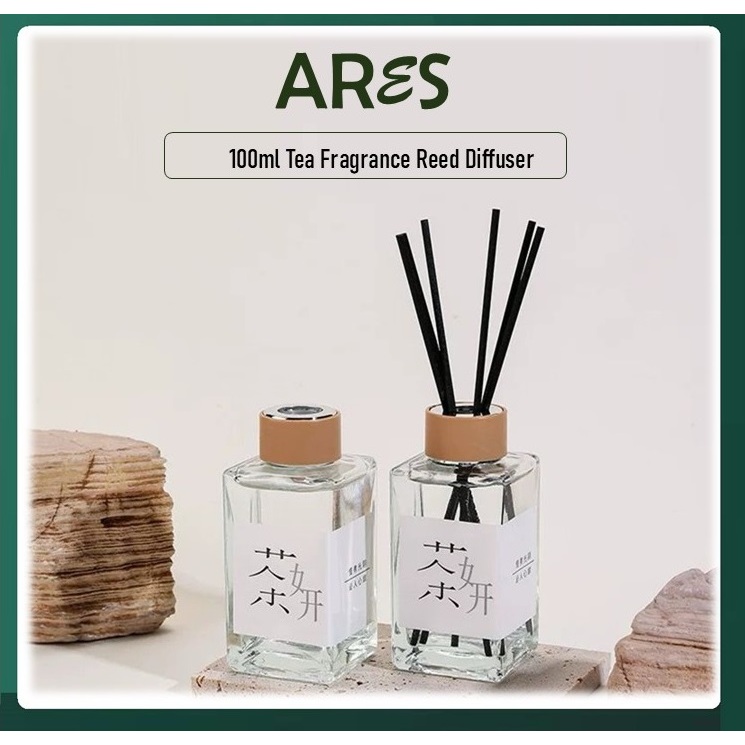 ARES INS Hotel style 100ml Tea Aroma Reed Diffuser Home Fragrance Insta ...
