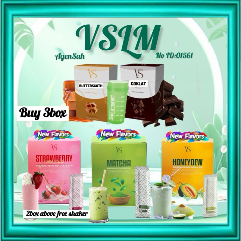 (3 BOX) VSLIM BY MADAM DYNA YUSOF ORIGINAL HQ 💯% | Shopee Malaysia