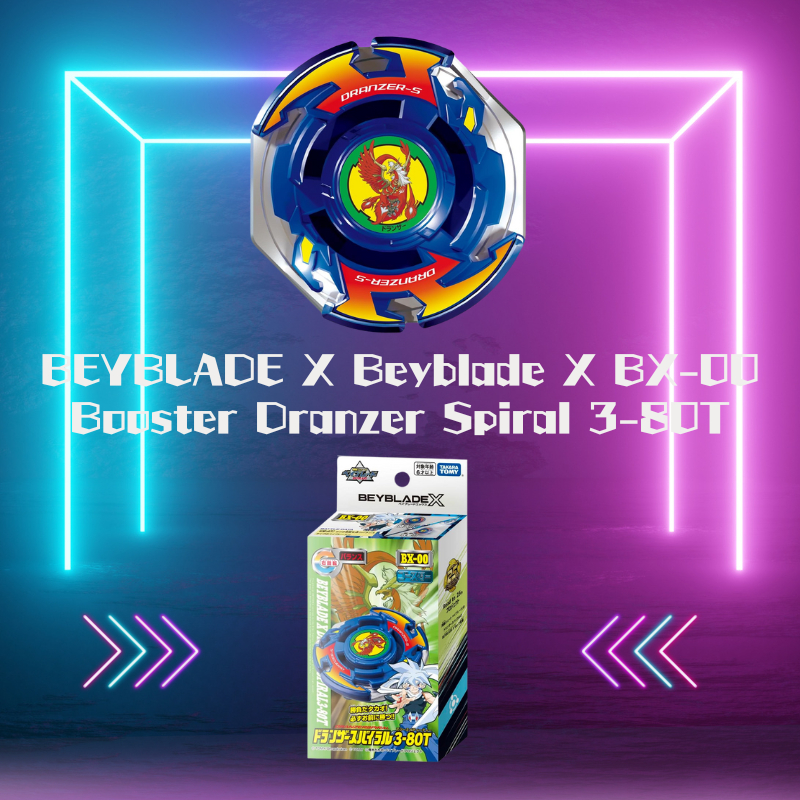Takara Tomy (TAKARA TOMY) BEYBLADE X Beyblade X BX-00 Booster Dranzer Spiral 3-80T metal ...