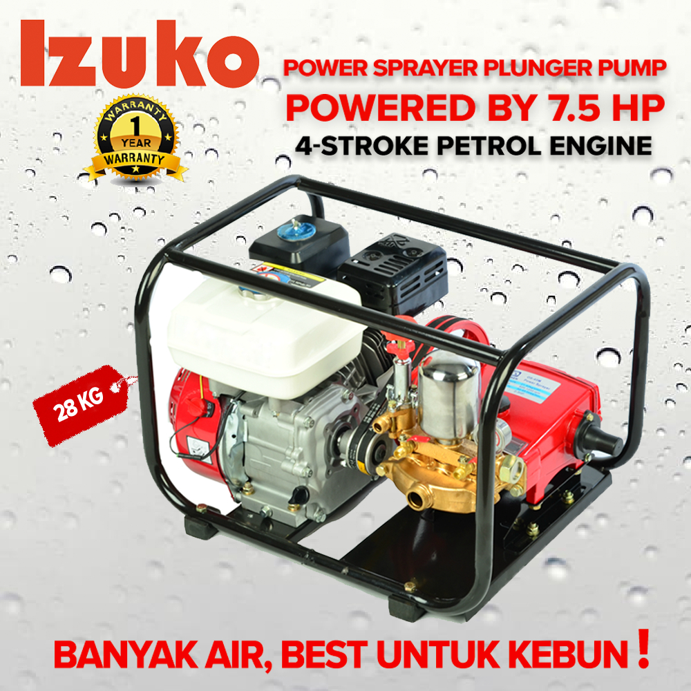 【JAPAN】IZUKO/BRAVADO Power Sprayer Plunger Pump Gasoline | High ...