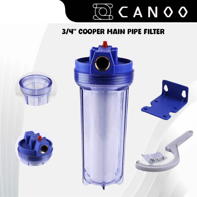 10" Inch Housing PP Water Filter Transparent Casing with PP Sediment ...