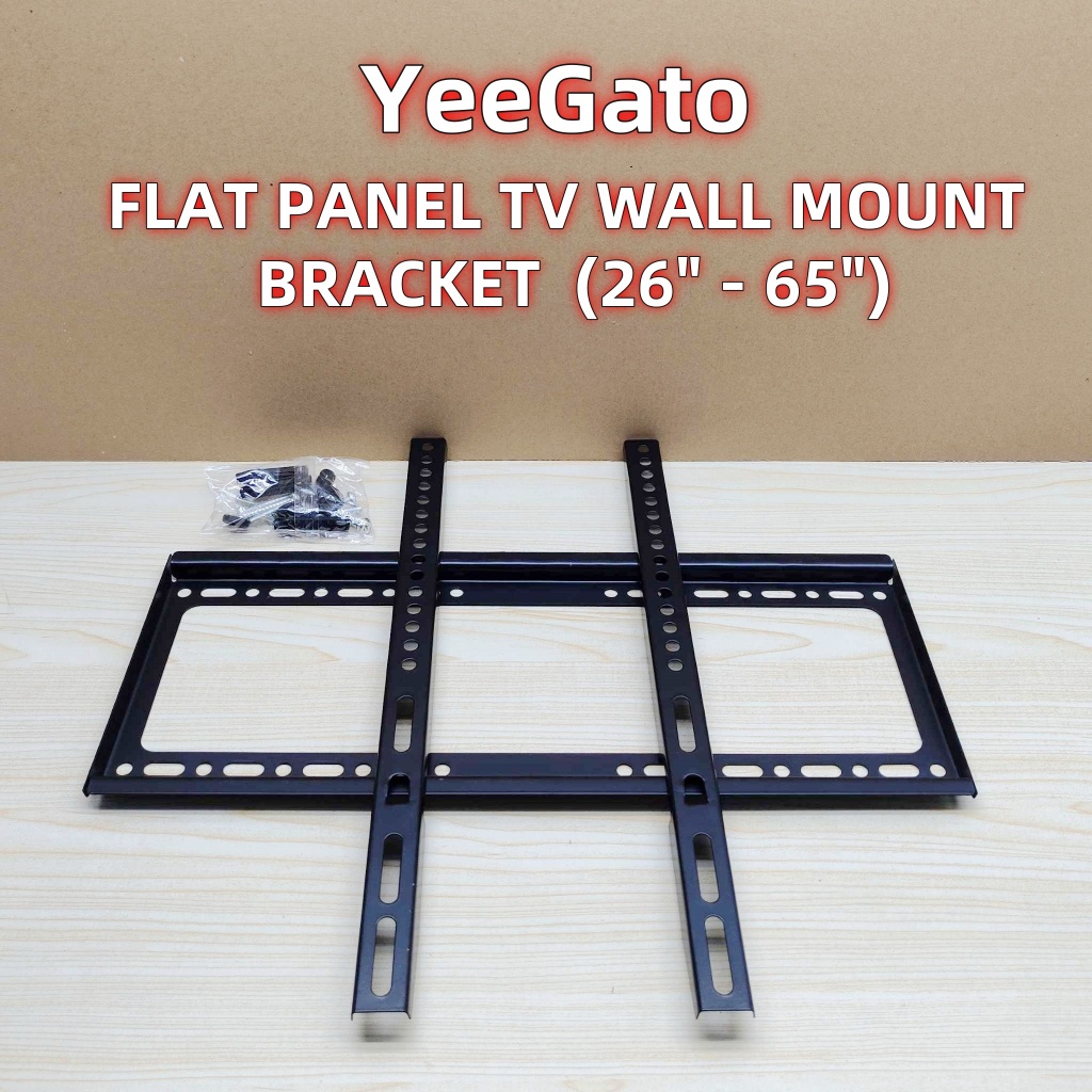 [26” - 65”] MULTI FLAT PANEL TV WALL MOUNT BRACKET HOME OFFICE SCHOOL ...