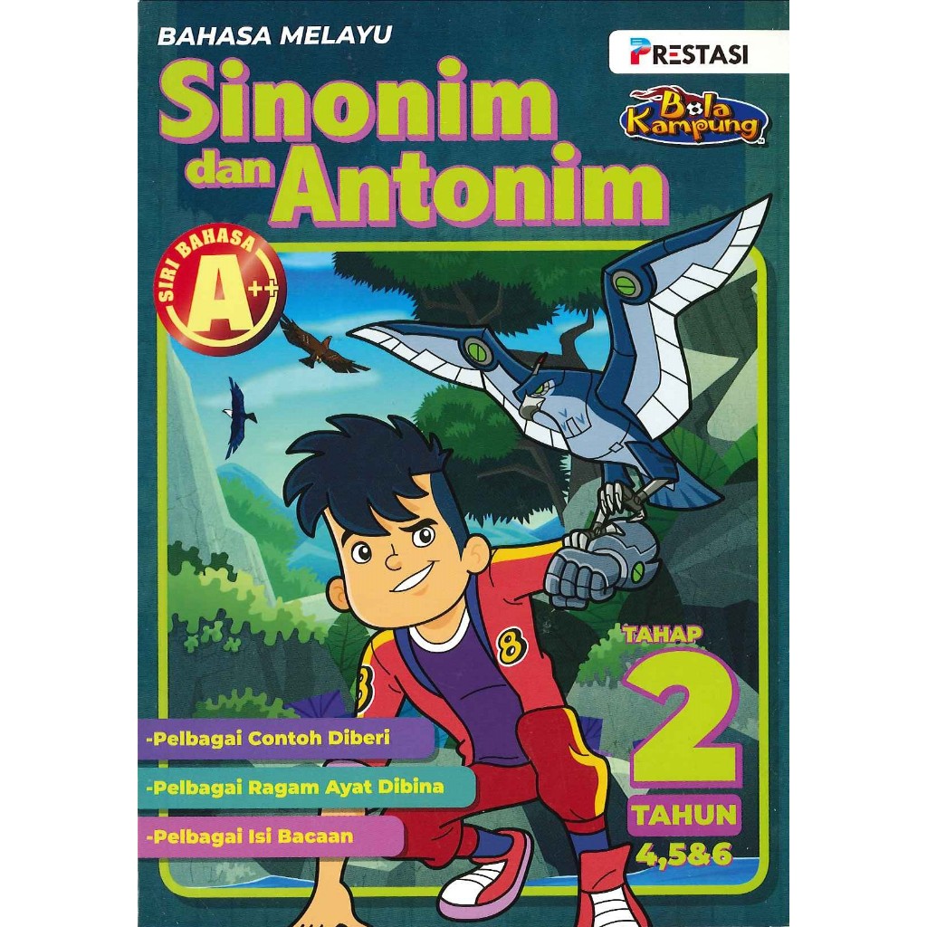 BOLA KAMPUNG - BAHASA MELAYU SINONIM DAN ANTONIM TAHAP 2 TAHUN 4, 5 ...