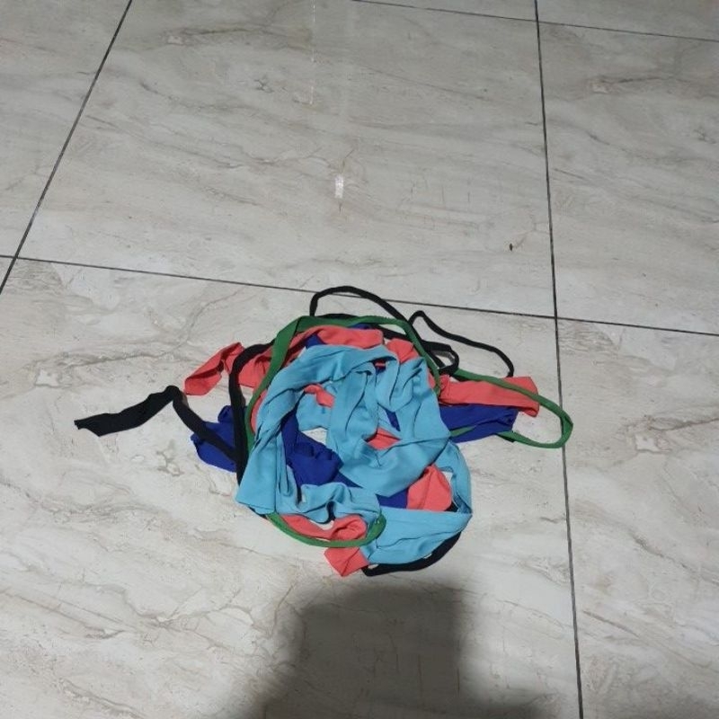 Tali kain pelbagai warna 20 helai | Shopee Malaysia