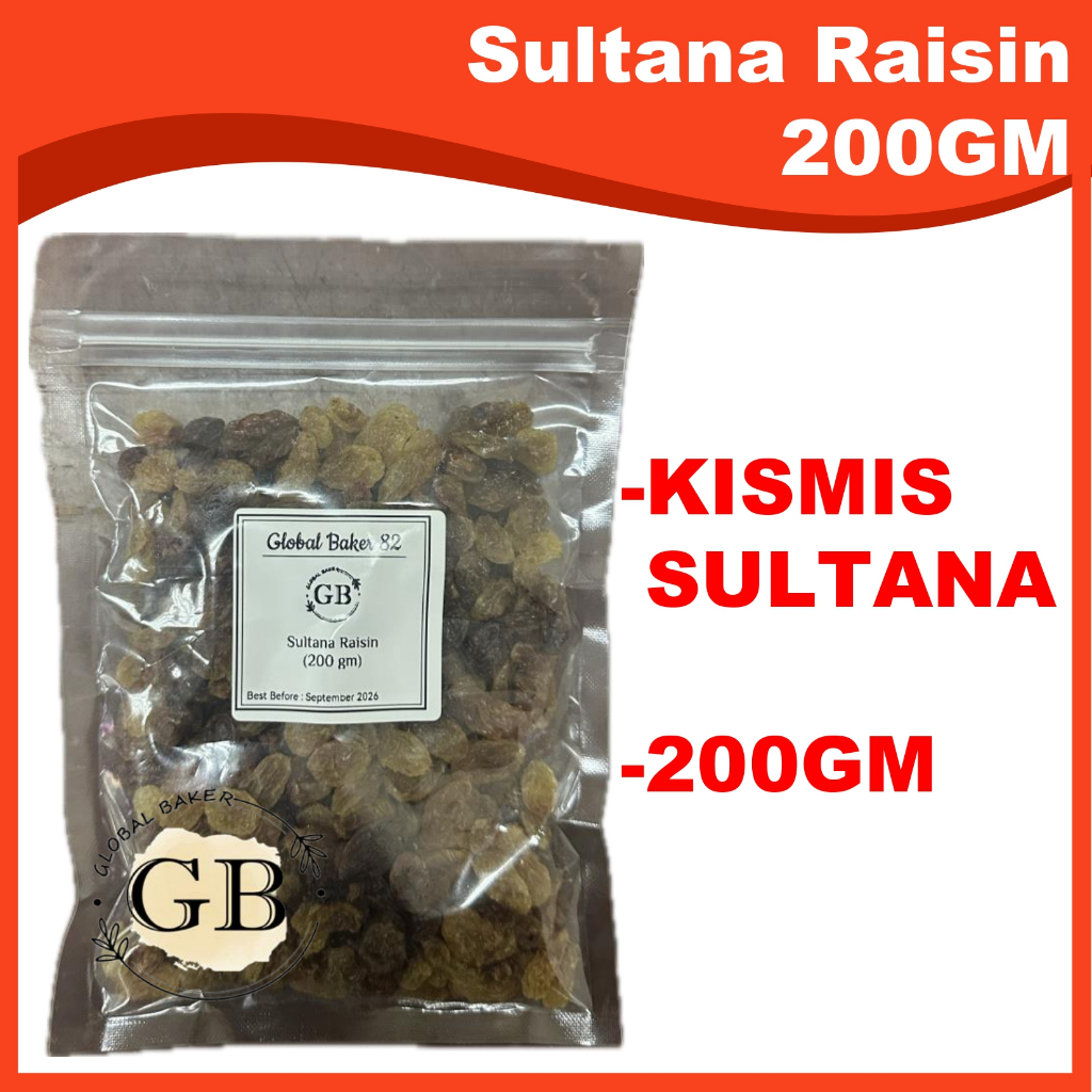 SULTANA RAISINS / KISMIS SULTANA / 葡萄干 - 200gm 500gm 1kg (Ready Stock ...