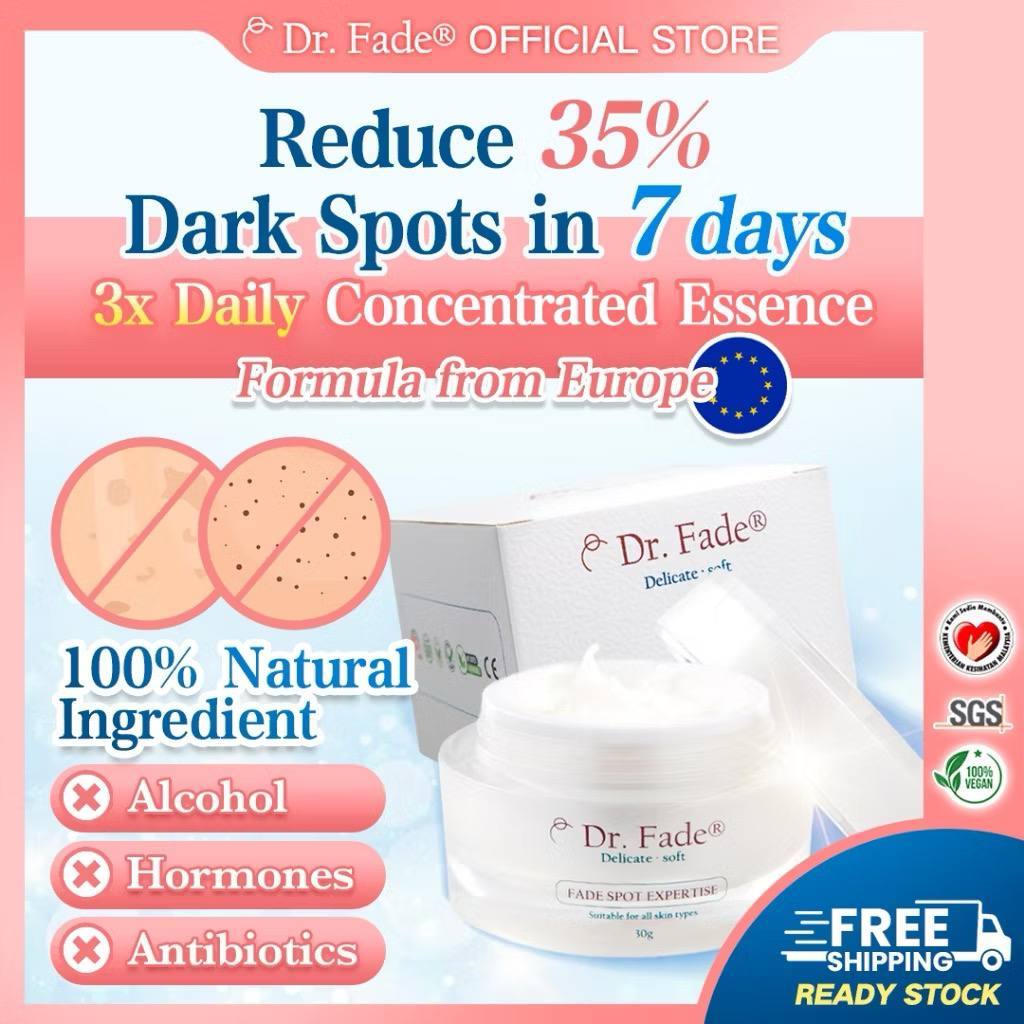 [READY STOCK] Dr Fade | Spot Whitening Cream Spot Removal Cream Dark ...