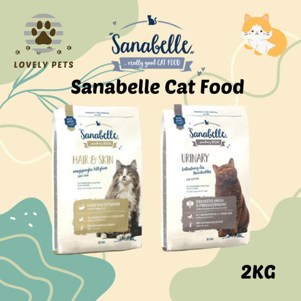 Sanabelle Recipe Without Gluten Containing Grain Cat Food 2kg | Shopee ...