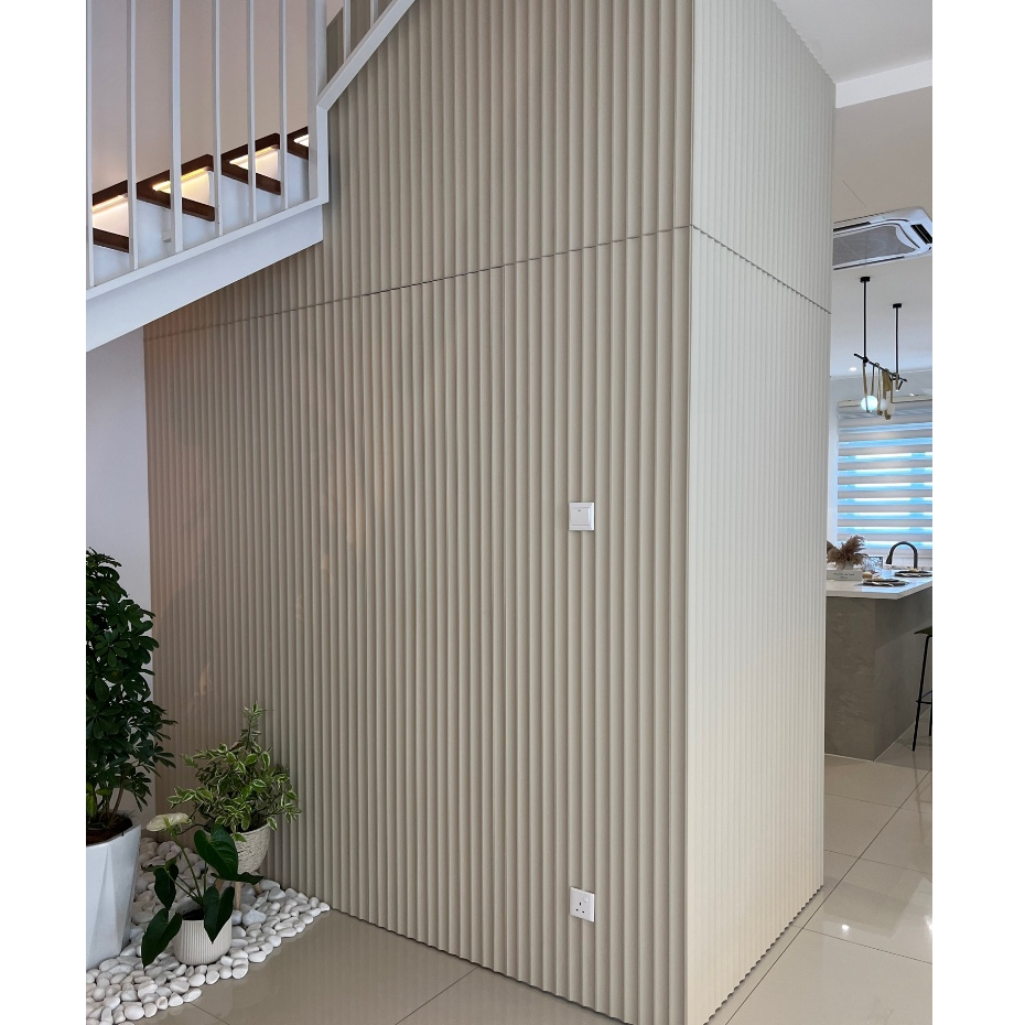 Fluted Wall Panel 10FT - Premium WPC Wood Panel PVC Wall Panel Board ...