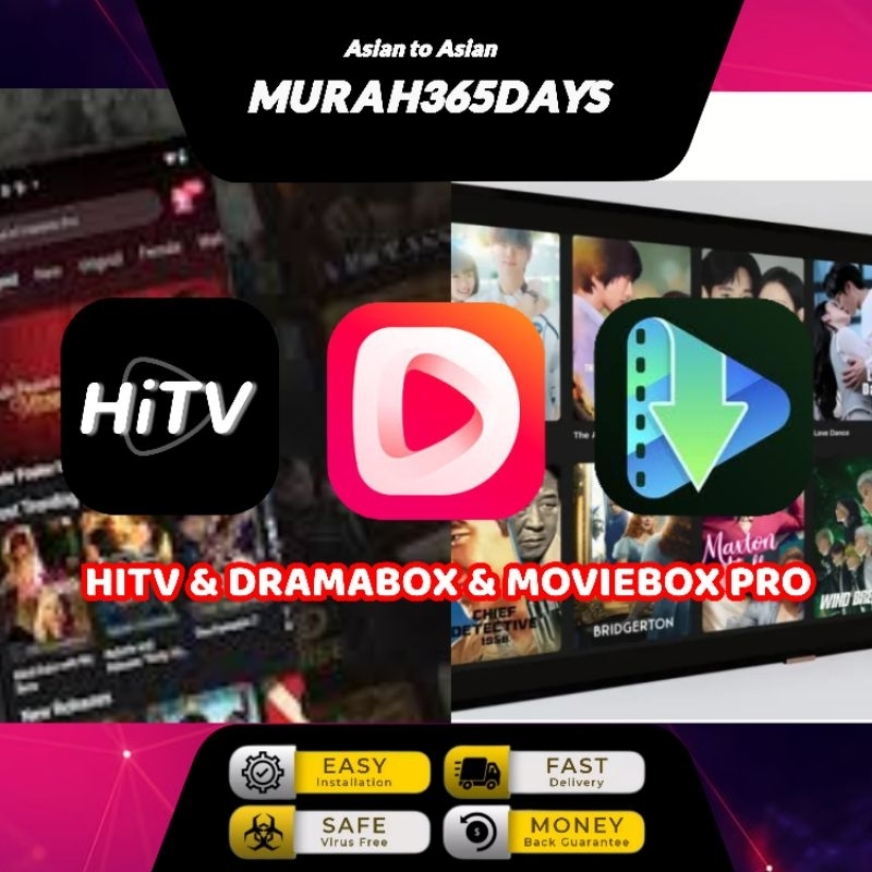 COMBO SET (HITV & DBOX & M BOX) DRAMA/MOVIE/SERIES/WESTERN TV/ANIME ...